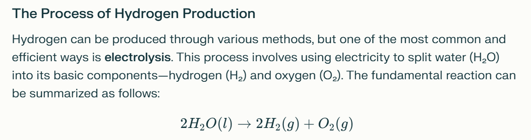 How Much Electricity to Make Hydrogen | Insights into Energy Consumption